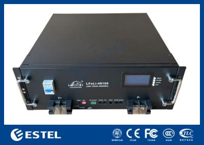 China 100Ah 48VDC Lithium Iron Phosphate Battery for Telecom Outdoor Cabinet for sale