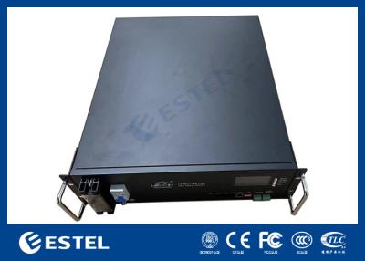 China Outdoor Telecom Cabinet Lithium Iron Battery 150Ah 48VDC Rack Mounted for sale