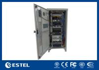 China Galvanized Steel Hybrid Telecom Power System 48VDC 300A 40U Outdoor Telecom Cabinet With Air Conditioner for sale