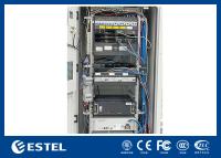 China Galvanized Steel Hybrid Telecom Power System 48VDC 300A 40U Outdoor Telecom Cabinet With Air Conditioner for sale
