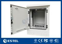 China 17U Floor Mounted Cabinet With 19inch Rack And Inside And Fan For Cooling for sale
