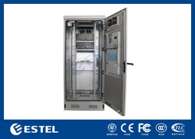 China Intelligent Outdoor Integrated Telecom Cabinet With Monitoring Unit And Temperature Controller for sale