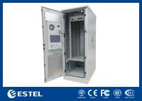 China IP55 33U Outdoor Cabinet 1 Compartment With Battery Shelf And Power Distridution for sale