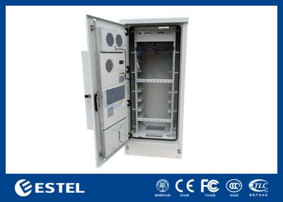 China IP55 Battery Cabinet Single Wall With Monitoring Control System And Power Distridution for sale