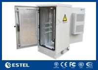 China 24U Cabinet Air Conditioner 650x650x1300 Standard Size With DC48V Cooling And Fan For Cooling for sale