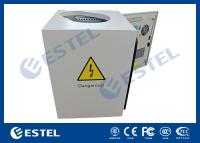 China Anti - Corrosion Pole Mounted Cabinet With Shaped Hole Full Protection for sale