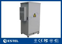 China Standard 38U Outdoor Data Cabinet With DC Air Conditioner And Wheels Easy For Moving for sale