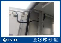 China IP55 One Compartment Outdoor Telecom Cabinet Floor Mounted With Two Doors for sale