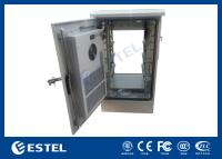 China IP55 One Compartment Outdoor Telecom Cabinet Floor Mounted With Two Doors for sale