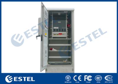 China Temperature Control Outdoor Telecom Cabinet  IP55 Ingress Protection With Generator Socket for sale