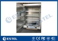 China Four Shelves Outdoor Battery Cabinet IP55 Waterproof With Emergency Cooling for sale