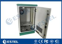 China Fan Type Outdoor Telecom Cabinet Waterproof Anti - Corrosion With Galvanized Steel Material for sale