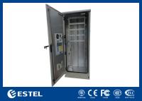 China 40U Outdoor Telecom Cabinet With Air Conditioner Cooling Stainless Steel Screws And Nuts For Enhanced Corrosion Resistance for sale