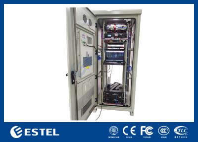 China IP55 Galvanized Outdoor Telecom Equipment Cabinet With 200A Rectifier System for sale