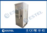 China EMS PDU Outdoor Telecom Cabinet 19'' 40U IP55 Galvanized Steel With Air Conditioner for sale
