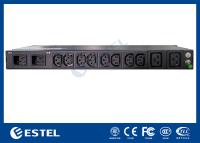China 200-240VAC 2x16A Dual-Input Switched Rack PDU with KN-1 Protection Monitoring for sale
