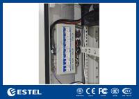 China Power Rectifier 32U Outdoor Telecom Cabinet with 18kW Telecom Power System and Environment Monitoring Unit for sale