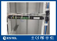 China Power Rectifier 32U Outdoor Telecom Cabinet with 18kW Telecom Power System and Environment Monitoring Unit for sale