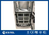 China Telecom Power Cabinet and 32U Outdoor Battery Cabinet with Power Distribution Panel and Battery Anti-theft Protection for sale