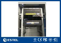 China Telecom Power Cabinet and 32U Outdoor Battery Cabinet with Power Distribution Panel and Battery Anti-theft Protection for sale