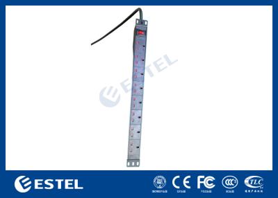 China 1U 19 Inch Rack Mount Power Distribution Industrial Grade PDU for Server and Network Equipment for sale