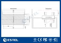 China High Efficiency DC Heat Exchanger for Outdoor Telecom Cabinets 120WK Heat Capacity for sale