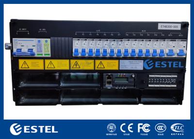 China IP55 Two Cabin Telecom Power System with Two Compartments of Two Rows for Power and Battery for sale