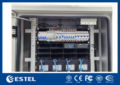 China 19inch 45U Easily Assembled Equipment Cabinet With Air Conditioner IP55 Telecommunications Enclosures for sale