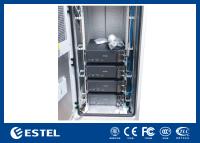China ET9090210A-40U Dual Door Outdoor Cabinet Telecom With Remote Monitory System PDU for sale