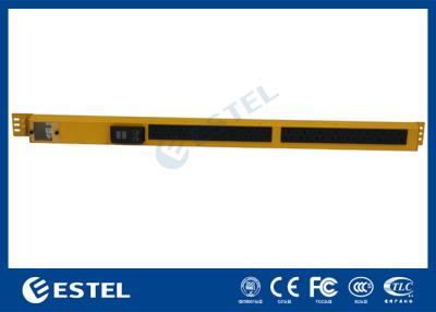 China Smart Power Distribution Unit Rack Mount Providing Power Management with Built In Voltage and Current Meter for Precise Monitoring for sale