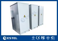 China IP65 42U Dual Compartment Outdoor Electrical Cabinet SUS316 Stainless Steel Construction for sale