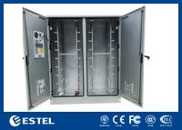 China IP65 42U Dual Compartment Outdoor Electrical Cabinet SUS316 Stainless Steel Construction for sale