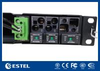 China 1U Rack Mount Telecom DC Power System with Integrated Distribution and Intelligent Controller for sale