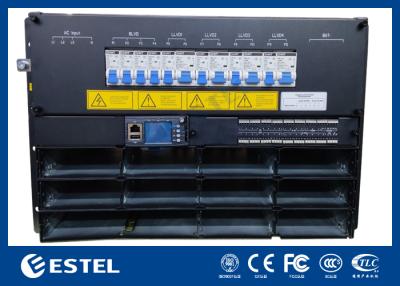 China DC48V 7U 36kw Industrial Rectifier System Support Remote Management RS485 for sale