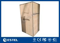 China Rugged IP65 Double Layer Outdoor Cabinet with Thermal Insulation for Scalable Deployment for sale