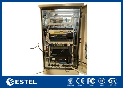 China 24U Outdoor Telecom Rectifier Cabinet with 12kw DC Power Distribution for sale