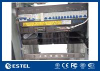 China 21U IP55 Integrated Telecom Cabinet with DC48V 24kw Rectifier System LLVD BLVD for sale
