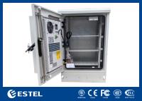 China 16U Outdoor Cabinet for Telecommunication Infrastructure with Air Conditioner Cooling for sale