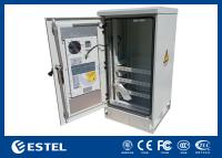 China Rugged IP65 Double Layer Outdoor Cabinet with Thermal Insulation for Scalable Deployment for sale