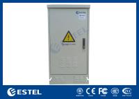 China Compact 20U IP55 Outdoor Cabinet with Optional 500w Air Conditioner for Network Equipment for sale