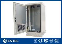 China Compact 20U IP55 Outdoor Cabinet with Optional 500w Air Conditioner for Network Equipment for sale