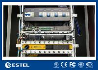 China Outdoor Integrated Energy Storage Cabinet with Two Doors Access and Multi Layer Battery Rack for Telecom and Backup Power Applications for sale