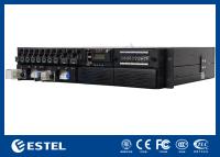 China ET48100P5E22 Rack Mounted DC Power Distribution System for Telecom Networks with 8 Feeder Outputs 2 Battery Inputs and Integrated Monitoring for sale