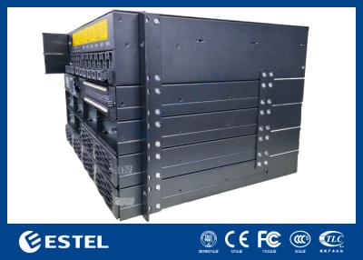China 19 Inch Modular DC Power Distribution System for Telecom Networks with Battery Inputs and Integrated Monitoring for sale