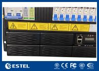 China ET48300005 5U 18kW 48V 300A DC Telecom Power System with Six 3kW Rectifiers and Front Service Distribution for sale