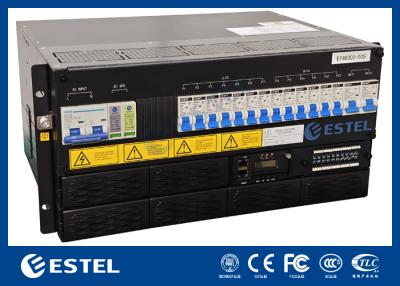 China ET48300005 5U 18kW 48V 300A DC Telecom Power System with Six 3kW Rectifiers and Front Service Distribution for sale