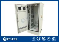 China Outdoor Telecom Cabinet 30U IP55 with 1500W AC for Base Station Solar and Control Anti Theft Weatherproof Floor Mounted for sale