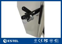 China SUS304 38U Outdoor Telecom Cabinet IP65 Stainless Steel NEMA 4X for Harsh Environment Base Stations for sale