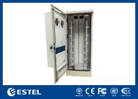 China SUS304 38U Outdoor Telecom Cabinet IP65 Stainless Steel NEMA 4X for Harsh Environment Base Stations for sale