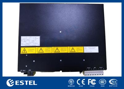 China 1U Ultra Compact 48V DC Embedded Telecom Power Subrack System High Density Rack Mount Power Unit for Small Telecom Base Stations Cabinets for sale
